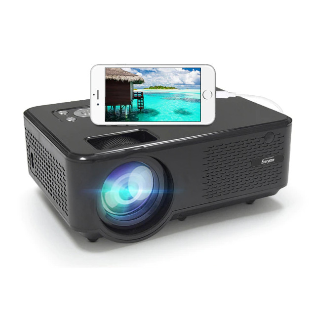HD LED Проектор Everycom M8 (basic Version) — Купити Недорого на Bigl.ua (1610867238)