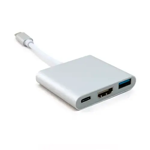 Купити Перехідник Extradigital Usb Type C тато Hdmi Usb A Type C