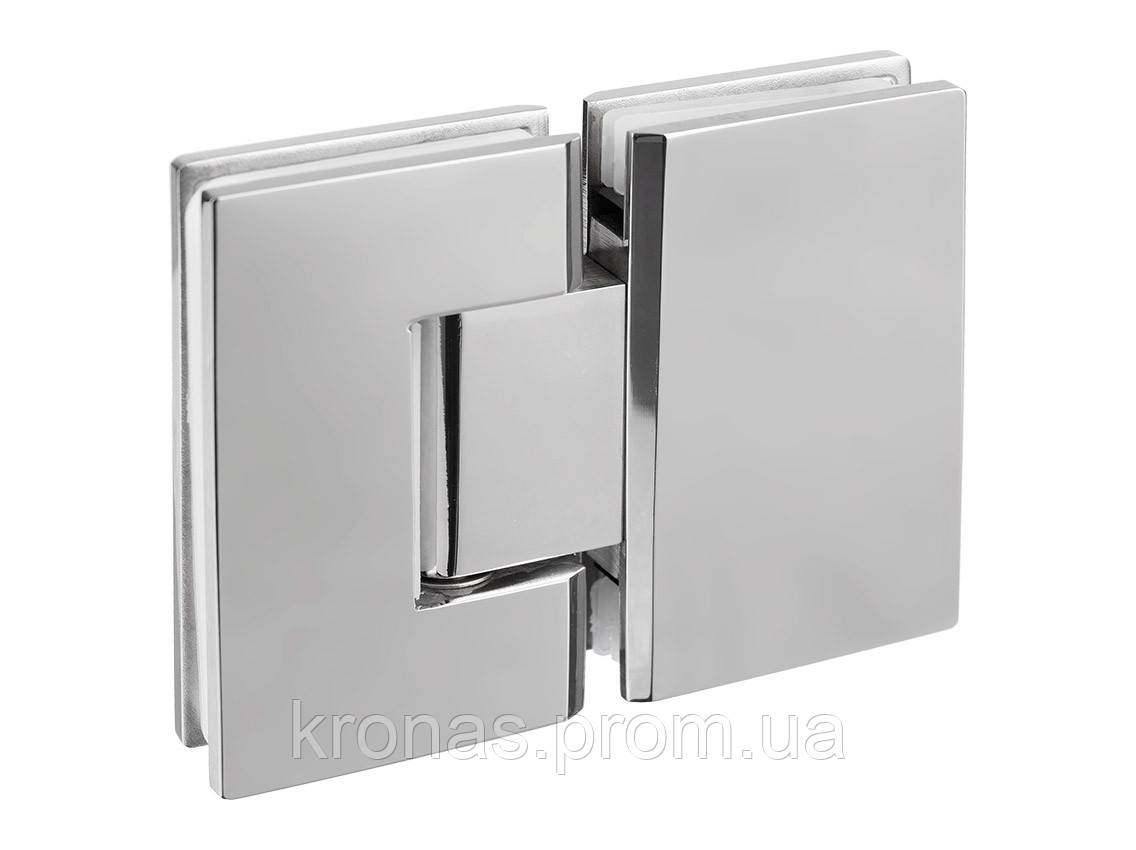 Купить Петля 180° стекло-стекло GIFF 303 без фаски PSS 304 полированный ...