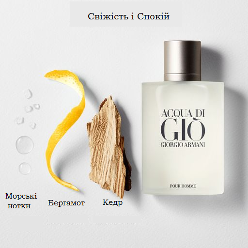 Giorgio Armani Acqua di Gio Pour Homme Туалетная вода 100 ml Армани ...