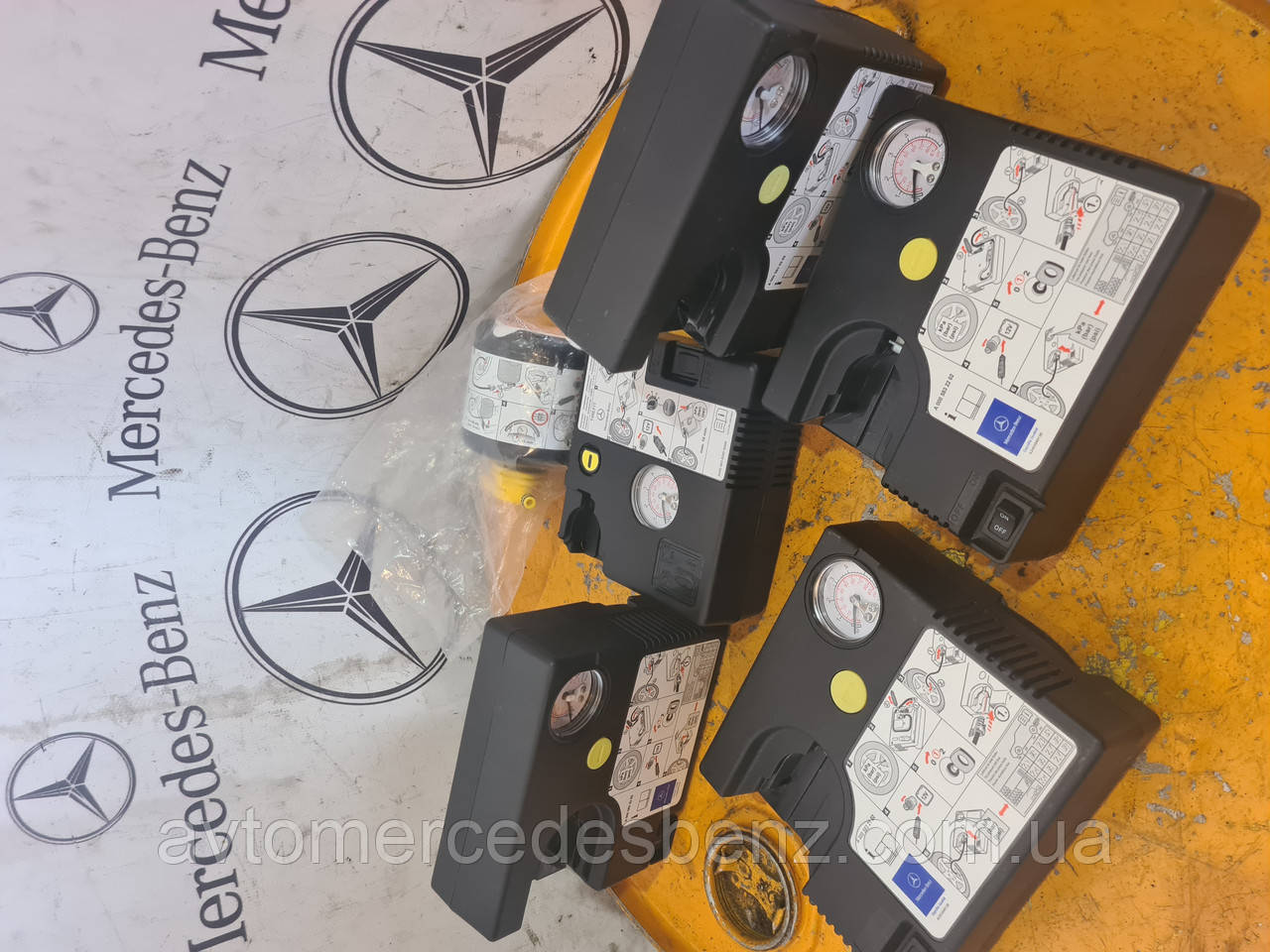 Компрессор підкачки шин Mercedes, бачок tirefit, A0005832202 ...