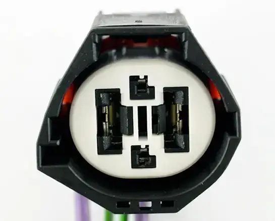 Роз'єм блока управління вентилятором Вольво S80. 4-Пін. Аналог. НОВИЙ ...