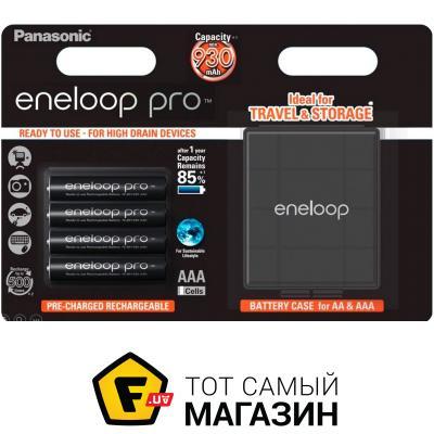 Купить Аккумулятор Panasonic Eneloop Pro AAA 930мАч 4BP+Case (BK ...