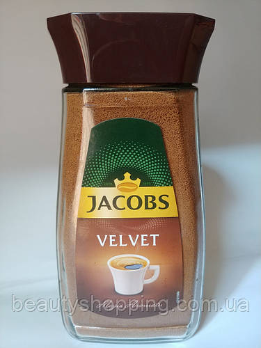 Jacobs Velvet Crema Розчинна кава 200g, ціна 212 грн — Prom.ua (ID ...