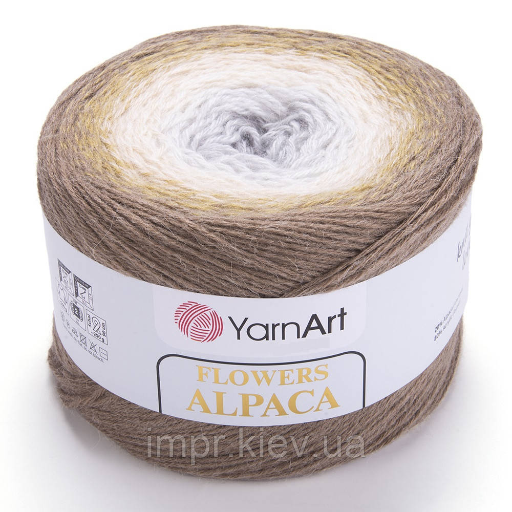Пряжа YarnArt Flowers Alpaca 407 (ID#1505788996), цена: 342 ₴, купить ...