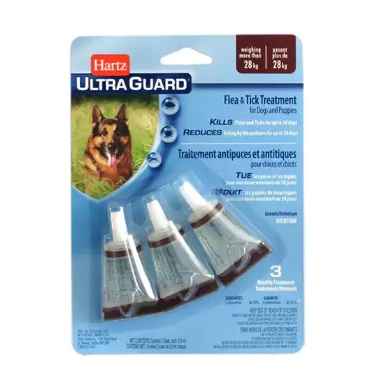 Hartz UltraGuard Краплі 3в1 від бліх і кліщів для собак і цуценят понад ...