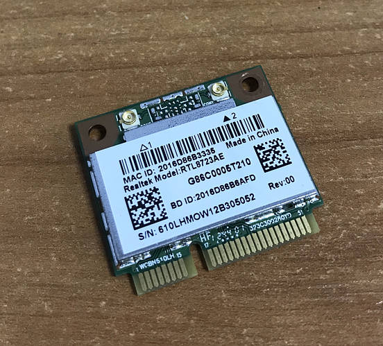 Купити Б/У Wi Fi модуль Realtek RTL8723AE, Toshiba C855D, ціна 150 грн ...