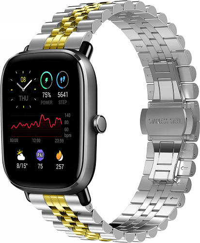 Купить Металлический браслет Stech Line для Amazfit GTS 2 mini (Амазфит ...