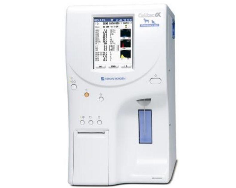 Ветеринарный гематологический анализатор Celltac Alpha MEK-6550 3-diff ...