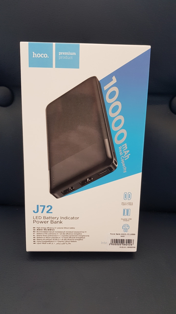 Купить Павер банк Power Bank Hoco J72 10000mAh, цена 499 ₴ — Prom.ua ...