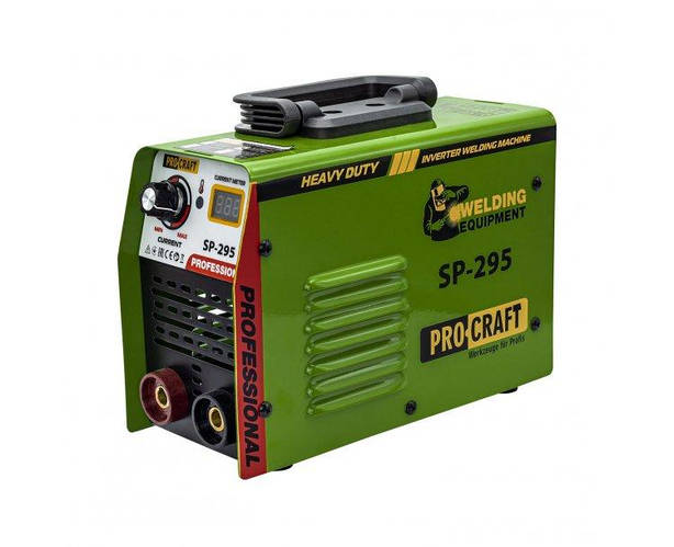 Инверторный сварочный аппарат Procraft SP-295, диапазон тока 20-295 А, электроды 1.6-4.0 мм ...