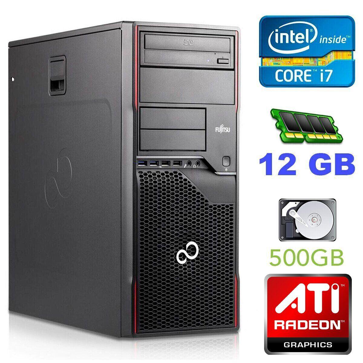 Компьютер Fujitsu Celsius W420 MT / Intel Core i7-3770 (4 (8) ядер по 3 ...