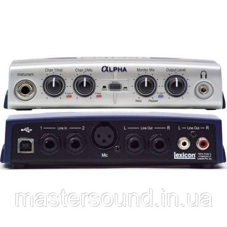 Звукова карта Lexicon Alpha Studio (ID#1197096598), цена: 2043 ...