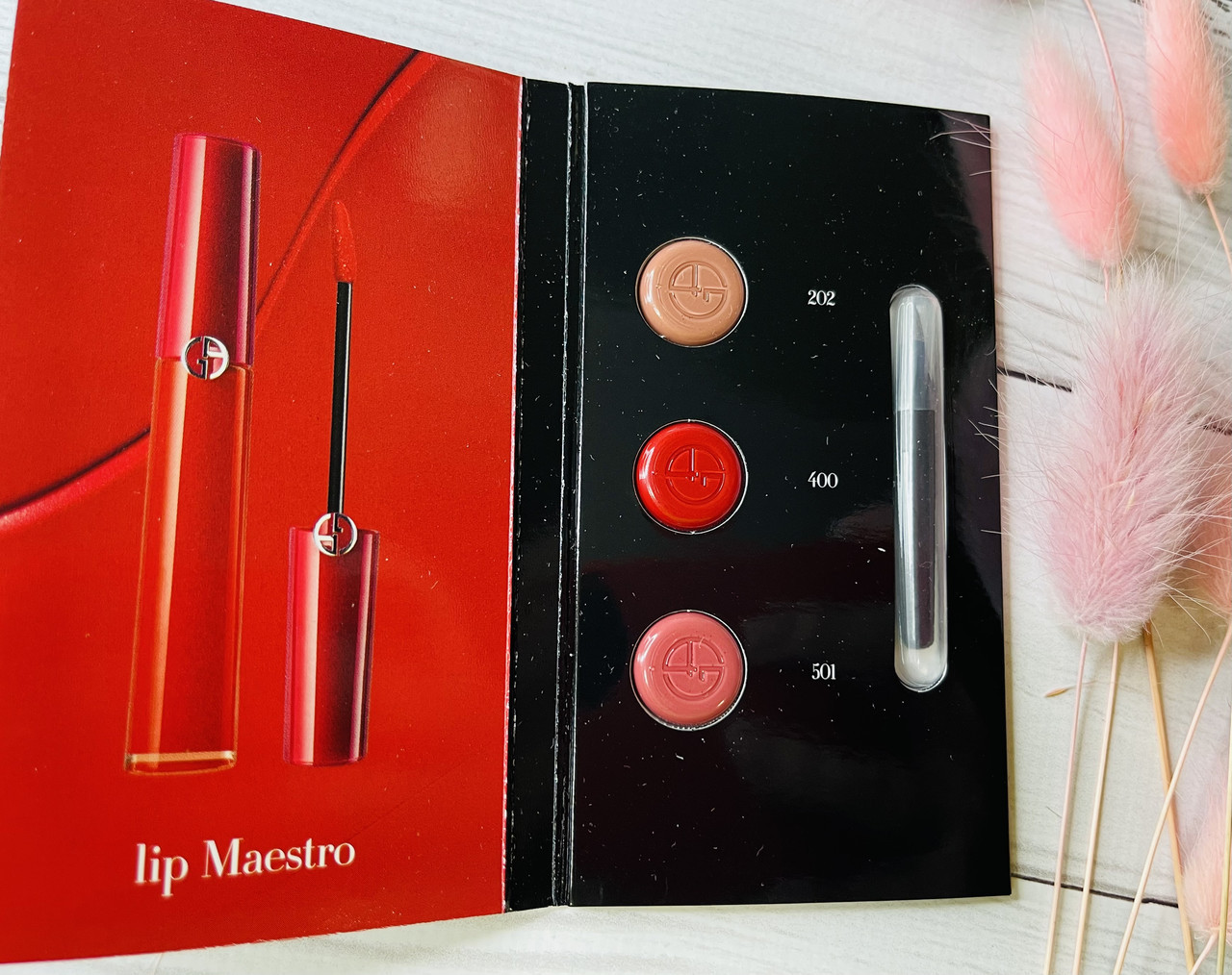 Палетка Пробников Помад Giorgio Armani Beauty Lip Maestro — Купить ...