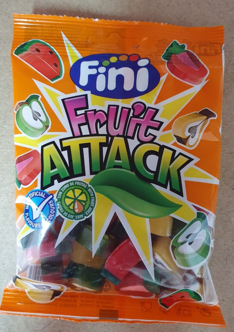 Купить Желейки Fini Fruit Attack 100 г., цена 49 грн — Prom.ua (ID#1611967809)