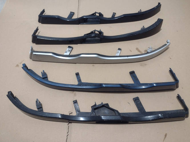 Вії під фари BMW 3 E46 пластик накладки БМВ е46 заглушка оптика (ID ...