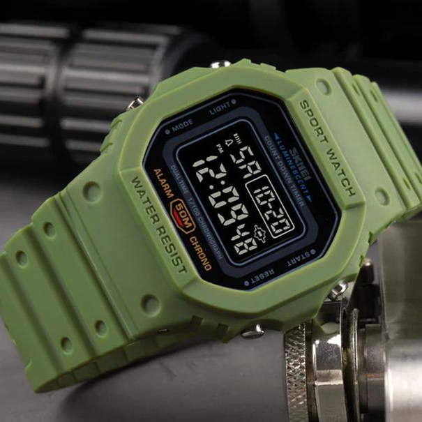 Наручные Часы с Таймером Военные Водонепроницаемые Противоударные Skmei ...