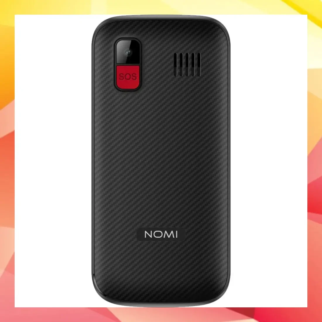 Купить Мобильный телефон Nomi i220 Black, цена 1027 ₴ — Prom.ua (ID ...