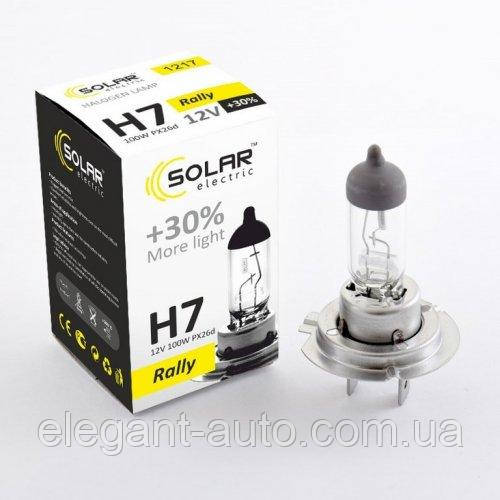 Купить Лампа 12V H7 100W + 30% Starlight "Solar" (1шт) (1217) (10шт/уп ...