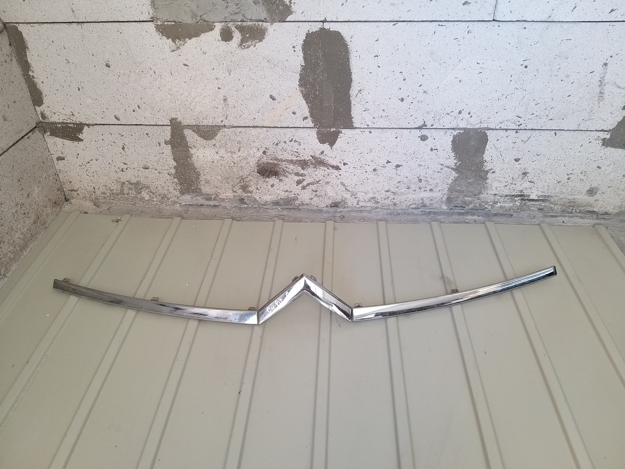 Хром переднього бампера Citroen C4 Picasso Grand (№9654195577) (ID ...