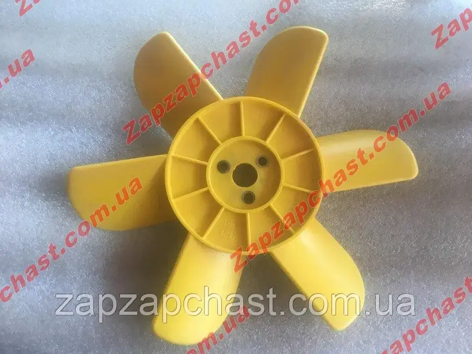 Крыльчатка Ваз 2101 2102 2103 2104 2105 2106 2107 6-ти Лопастная Желтая ...