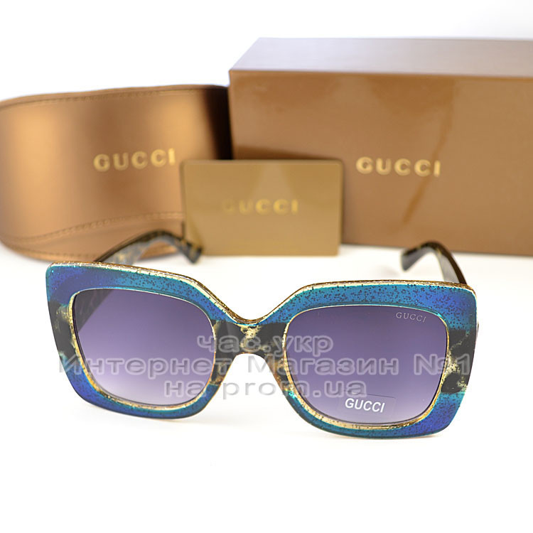 Очки Gucci Квадратные большие новая модель 2022 женские солнцезащитные ...