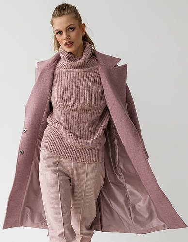 Пальто демі Wear me Рожеве 2w/01/44, ціна 1755 грн — Prom.ua (ID ...