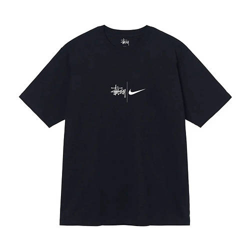 Купити Черная футболка Nike x Stussy Logo Найк Стасси Стусси футболки ...