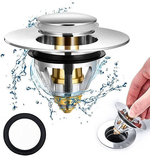 Пробка для раковины SOARFLY 34 38 мм сливной фильтр с отскоком (ID ...