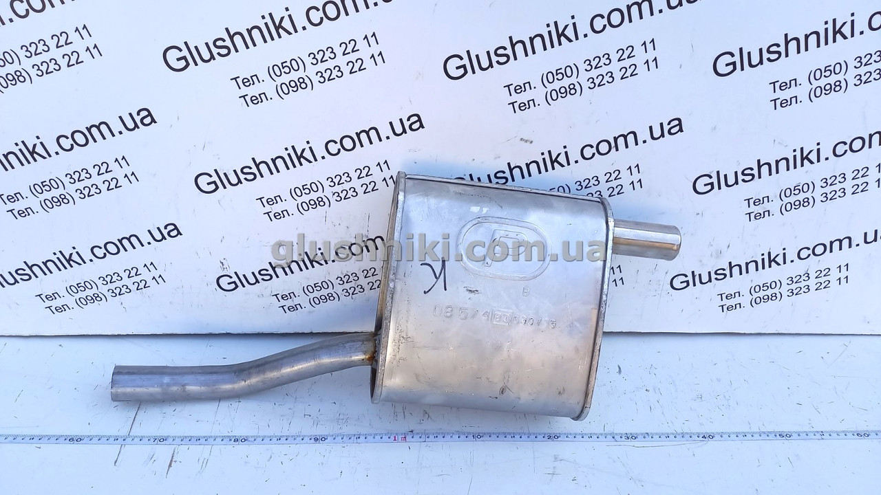 Глушитель Форд Фокус (Ford Focus) 1.4i -16V 98-02 (08.574) Polmostrow ...