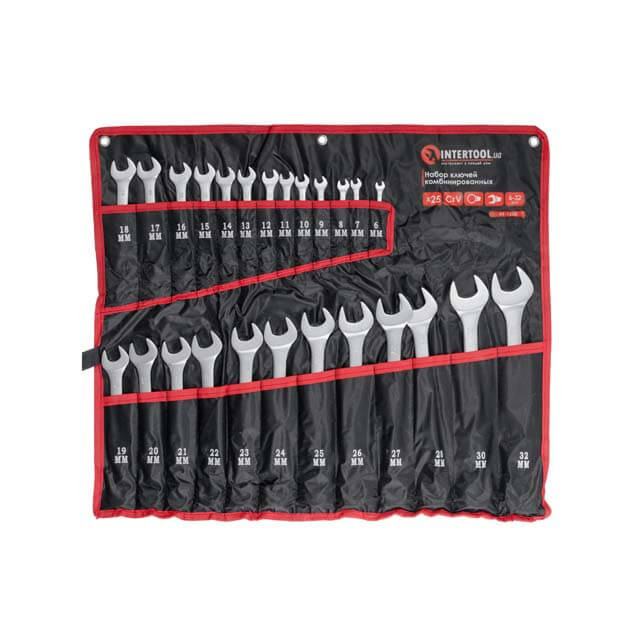 Набор ключей комбинированных INTERTOOL HT-1200 - купить по лучшей цене в Харькове от компании ...