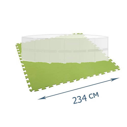 Купить Мат-подложка для бассейна Bestway 58636, 234х234cм, цена 1320 ...