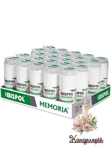 Купити Свічка запаска олійна Bispol WO3 (на 60 годин), ціна 29 ₴ - Prom ...