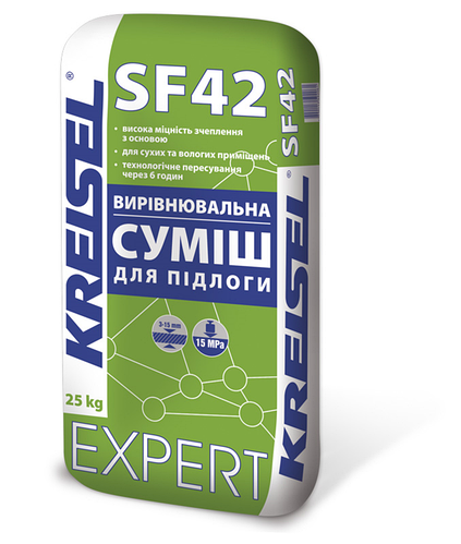 Купить Смесь для пола самовыравнивающаяся цементная, 3-15 мм EXPERT ...