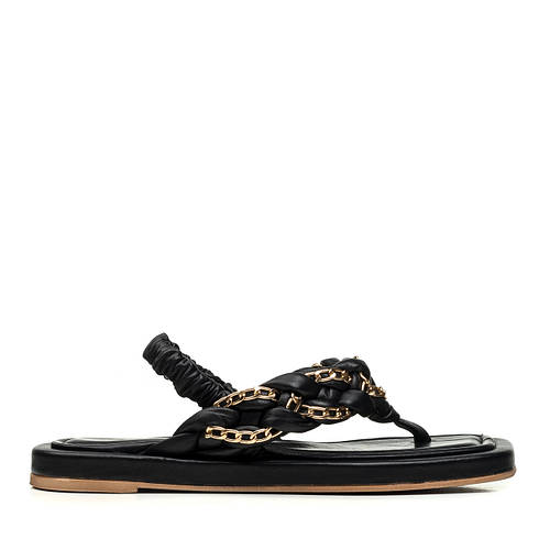 Сандали женские черные с цепочкой Michael 40 39, Открытый 37, Открытый ...