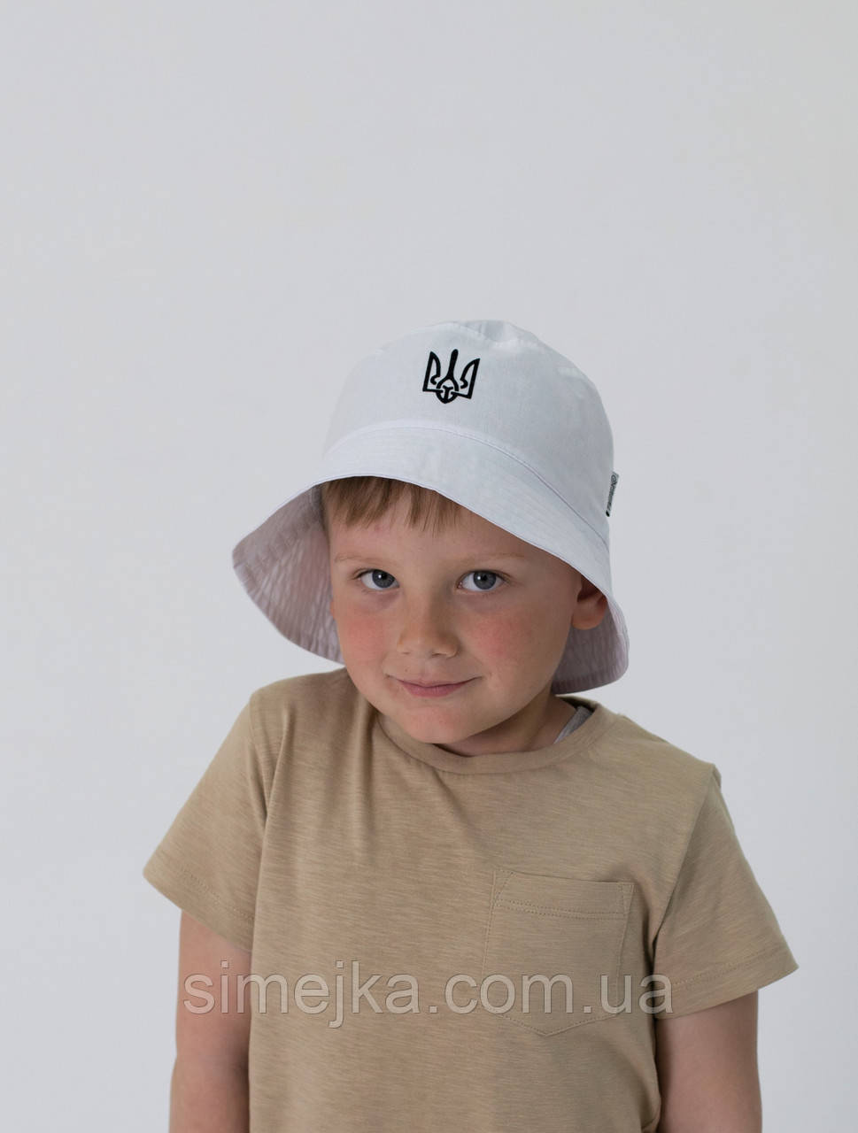 Купити Панамка патріотична Захарій, білий, ціна 110 грн - Prom.ua (ID ...