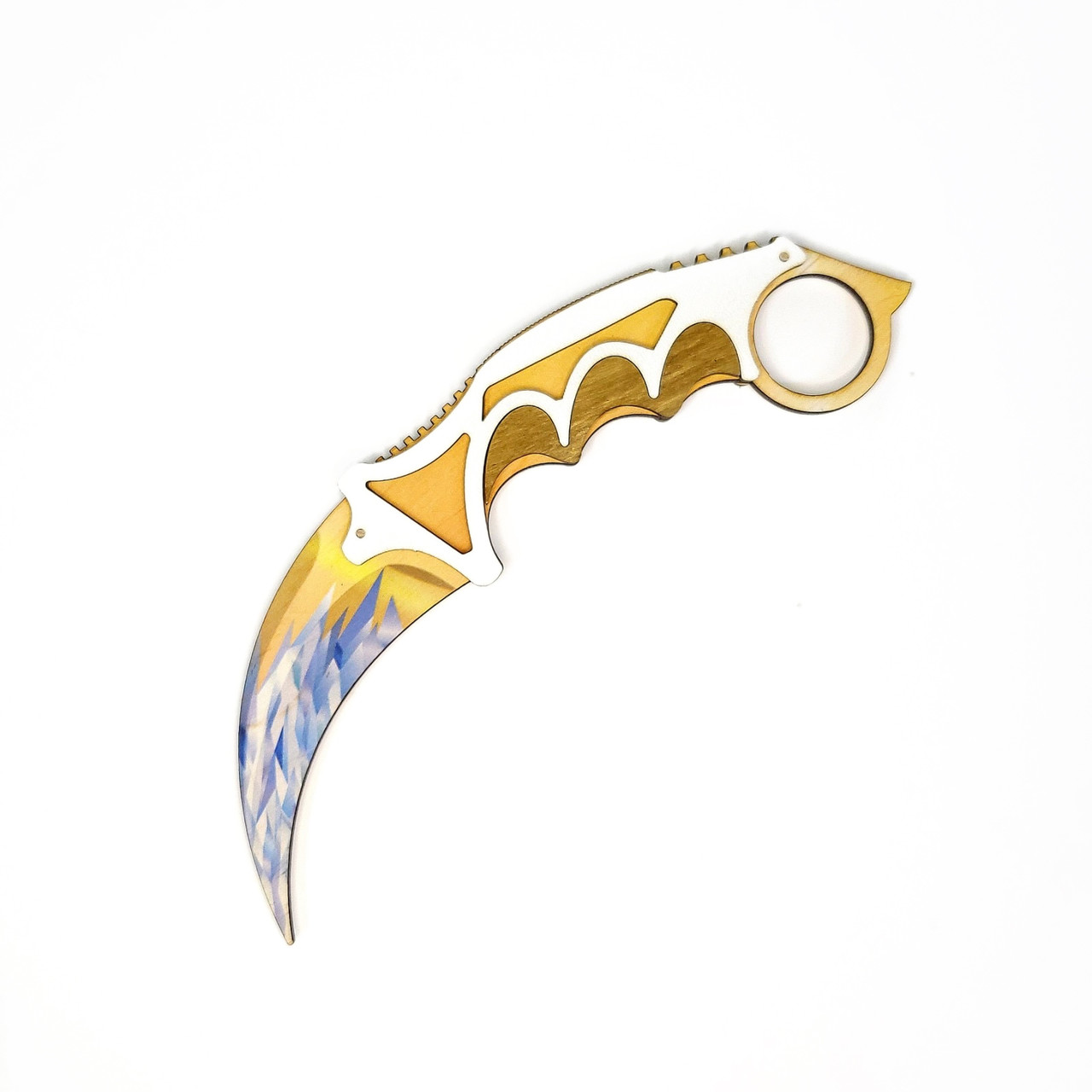 Деревянный Детский Нож "КЕРАМБИТ FROZEN" Лёд Из STANDOFF 2, Игрушечное ...