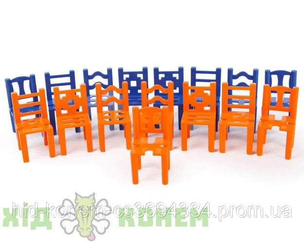 Mistakos DUO оранжево-синий (Стульчики, Мистакос), цена 415 грн - Prom ...