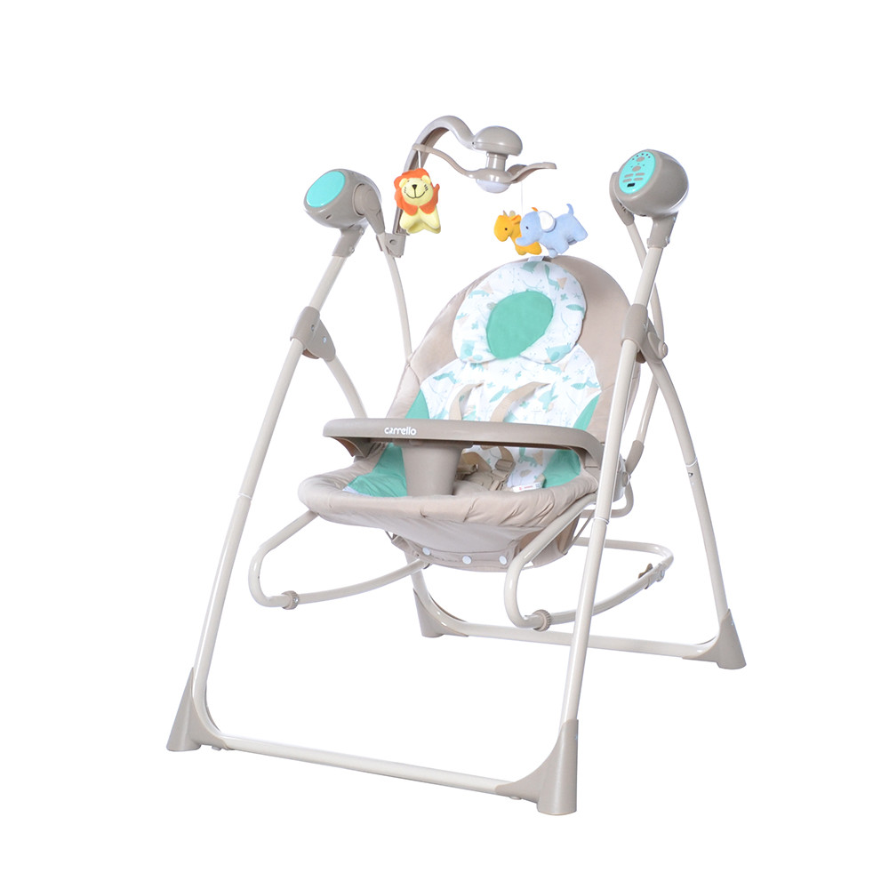 Колыбель-качель Carrello Nanny 3в1 CRL-0005 Azure Beige Качеля для ...