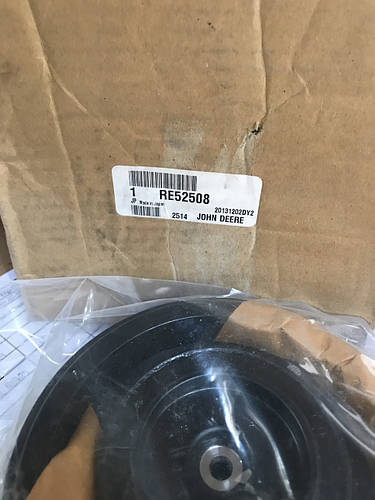 Шкив с муфтой компрессора кондиционера John Deere RE52508 (ID ...