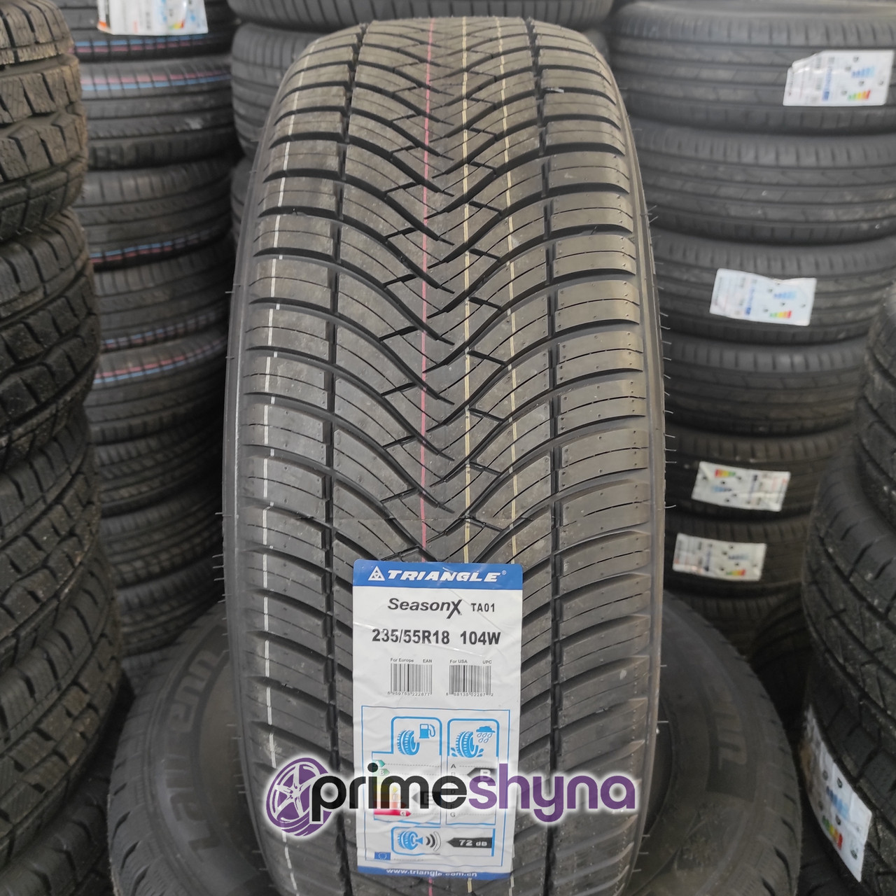 Купити Всесезонна шина Triangle SeasonX TA01 235/55R18 104W, ціна 3124 ...