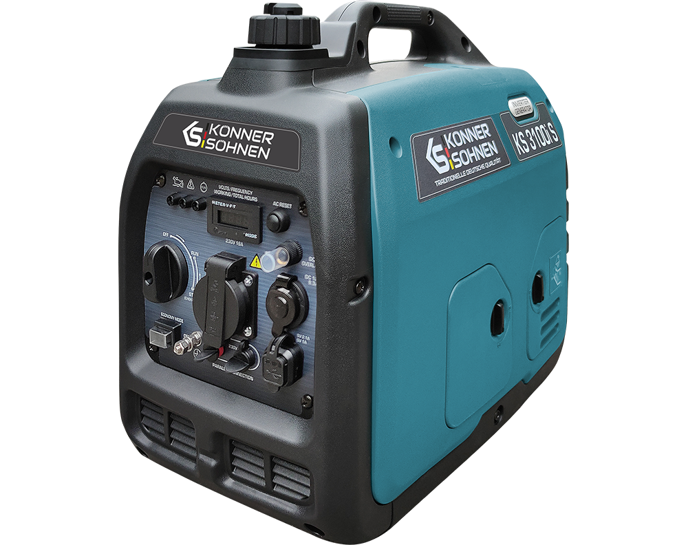 Инверторный генератор Konner&Sohnen KS 3100i S – 3,1 кВт, тихий 63 дБ ...