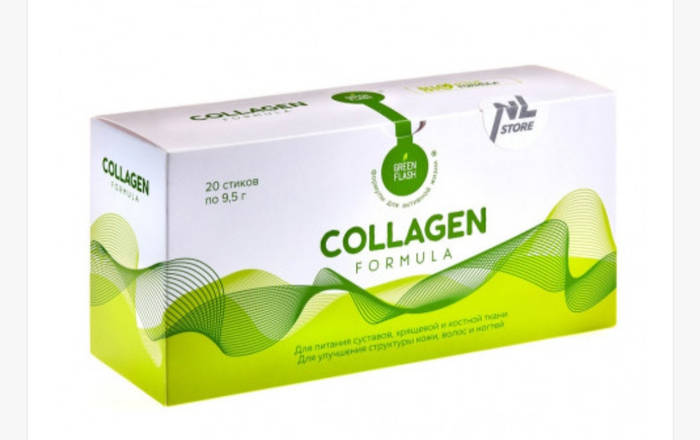 Collagen green flash forfula ( Коллаген Грін Флеш формула) вітаміни ...