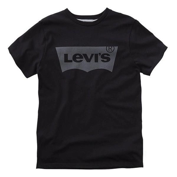 Черная Футболка Levi's Black Logo Футболки Левайс Левис Унисекс ...