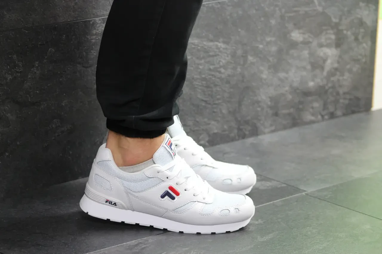 Мужские кроссовки FILA Фила, белые. 45 (ID#1621087426), цена: 1480 ...