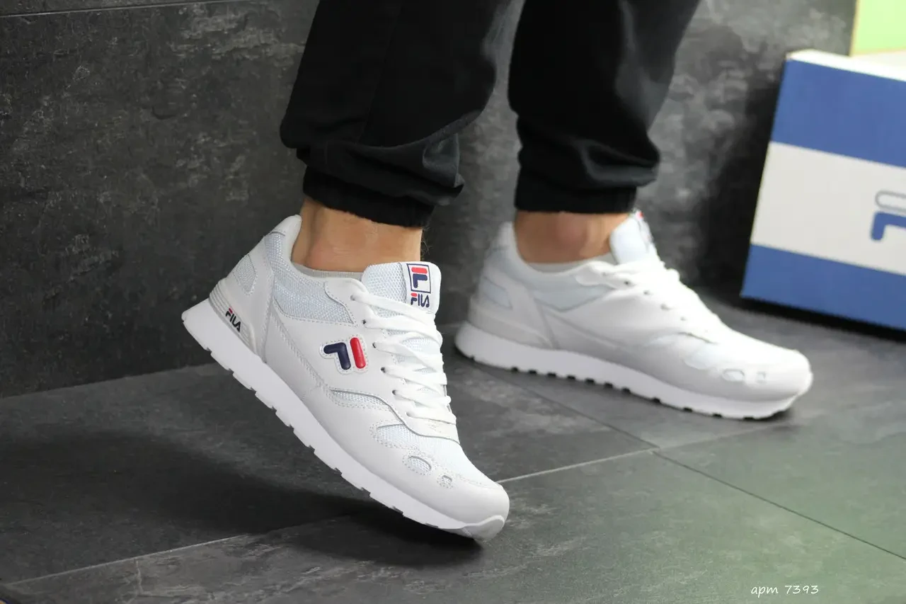 Купить Мужские кроссовки FILA Фила, белые. 45, цена 1430 ₴ — Prom.ua ...
