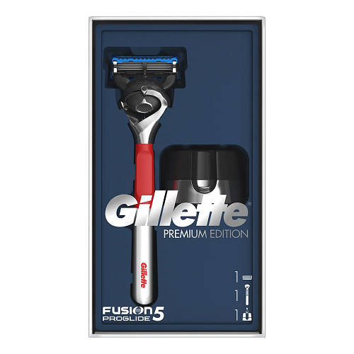 Набор Gillette Fusion 5 Proglide Premium Edition (бритва + подставка ...