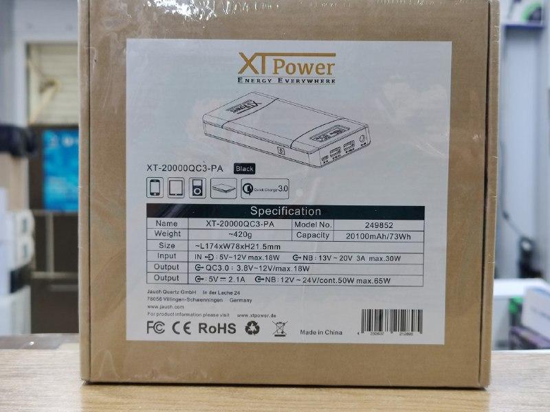 Павербанк XTPower XT-20000QC3-PA DC/USB QC3 20100мАч 65вт под ремонт ...