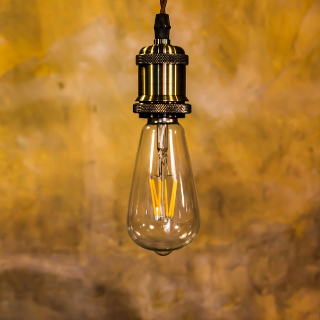 Лампа Едісона LED 6W 1800K димована, ціна 369 грн — Prom.ua (ID#1621494310)