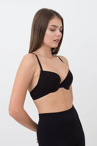 Бюстгальтер GIULIA Basic cotton 1106/60 70A Black (ID#1621561765), цена: 903 ₴, купить на Prom.ua